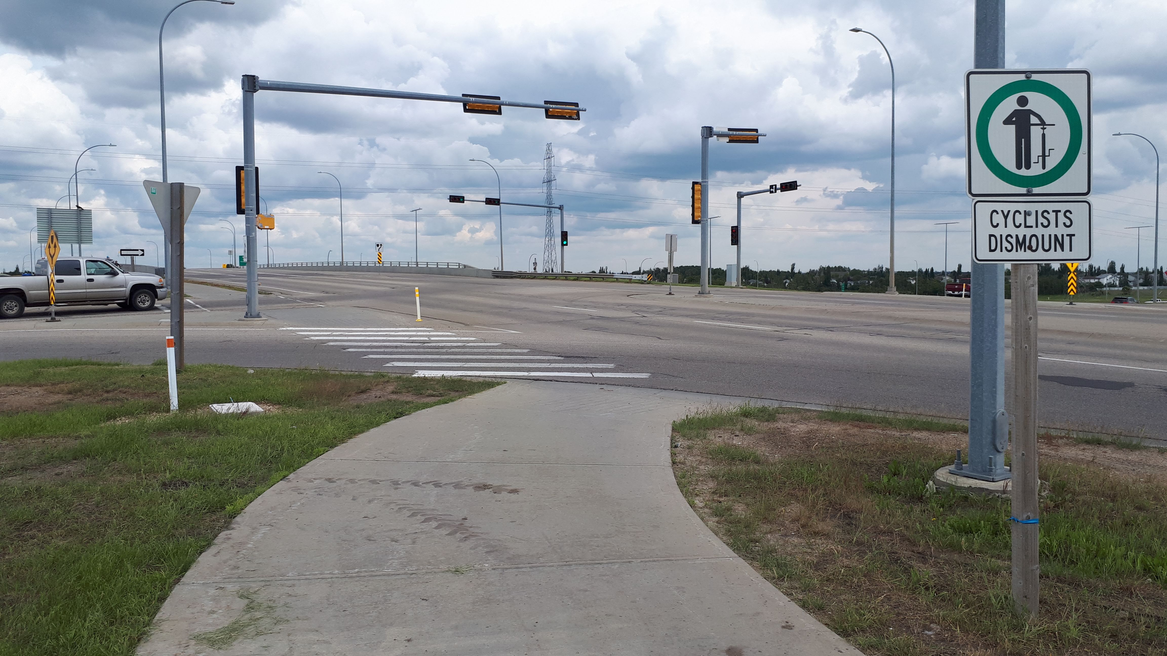 Assessments of seven separate two-way stop-controlled intersections ...