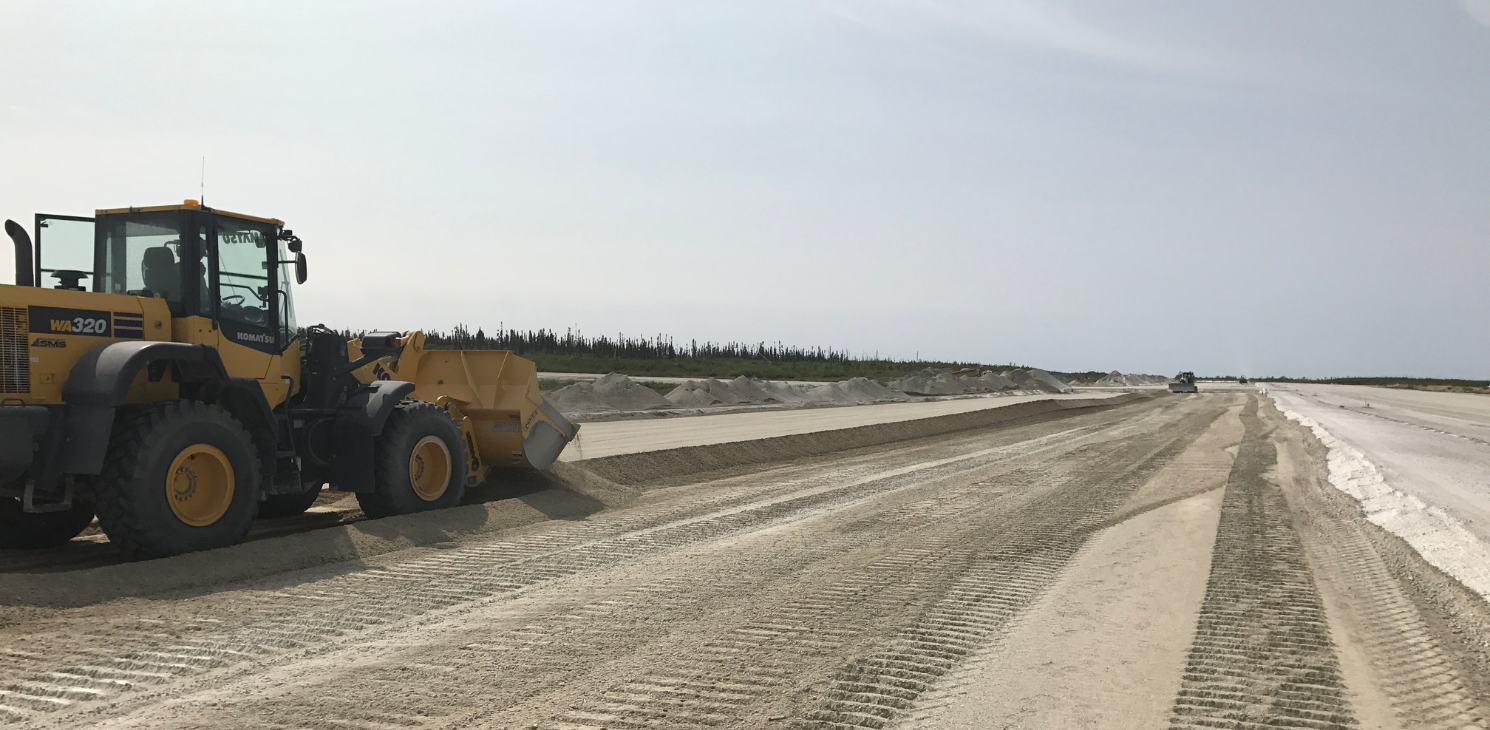 Repair of the runway at the Nemiscau Airport site - CIMA+