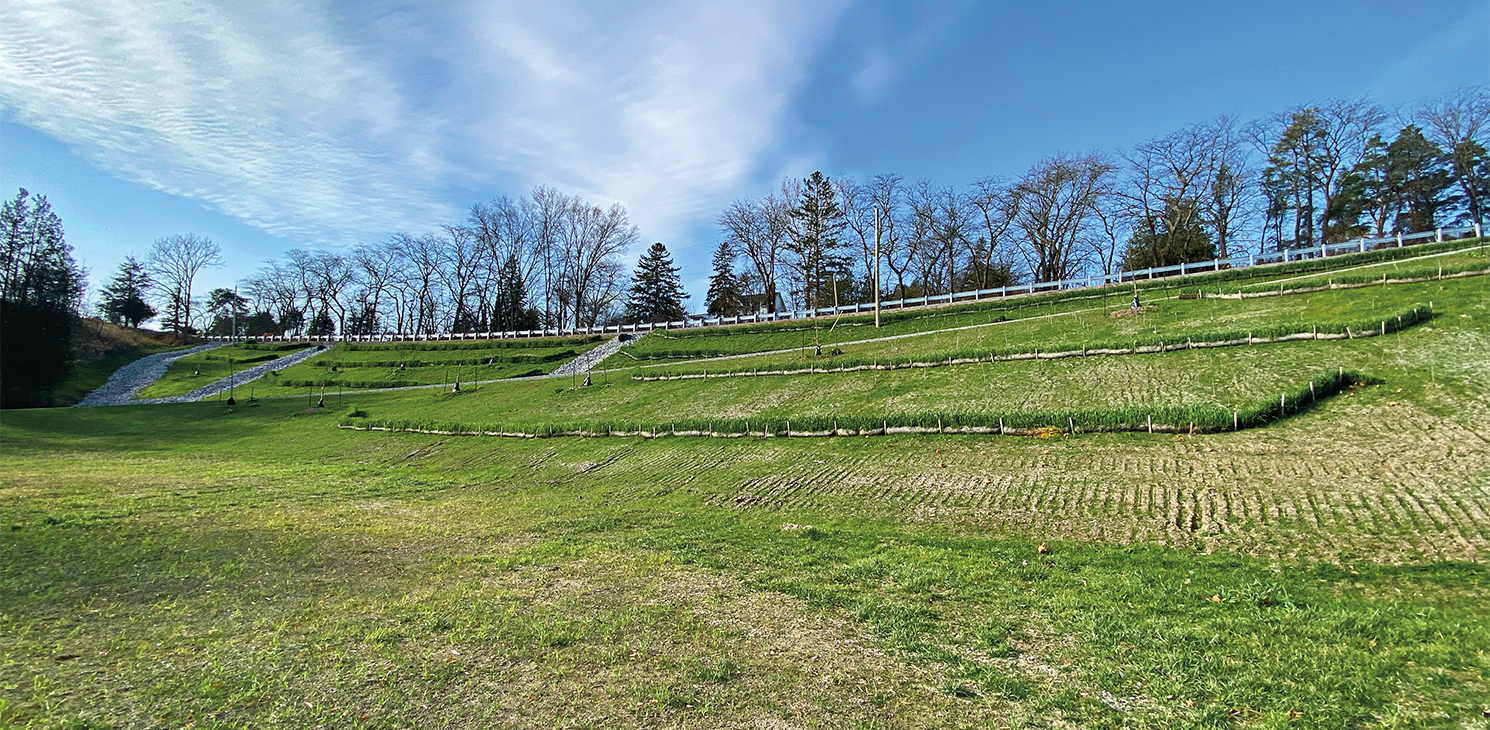Reconstruction and slope stabilization of Thirteenth Street in the Town ...