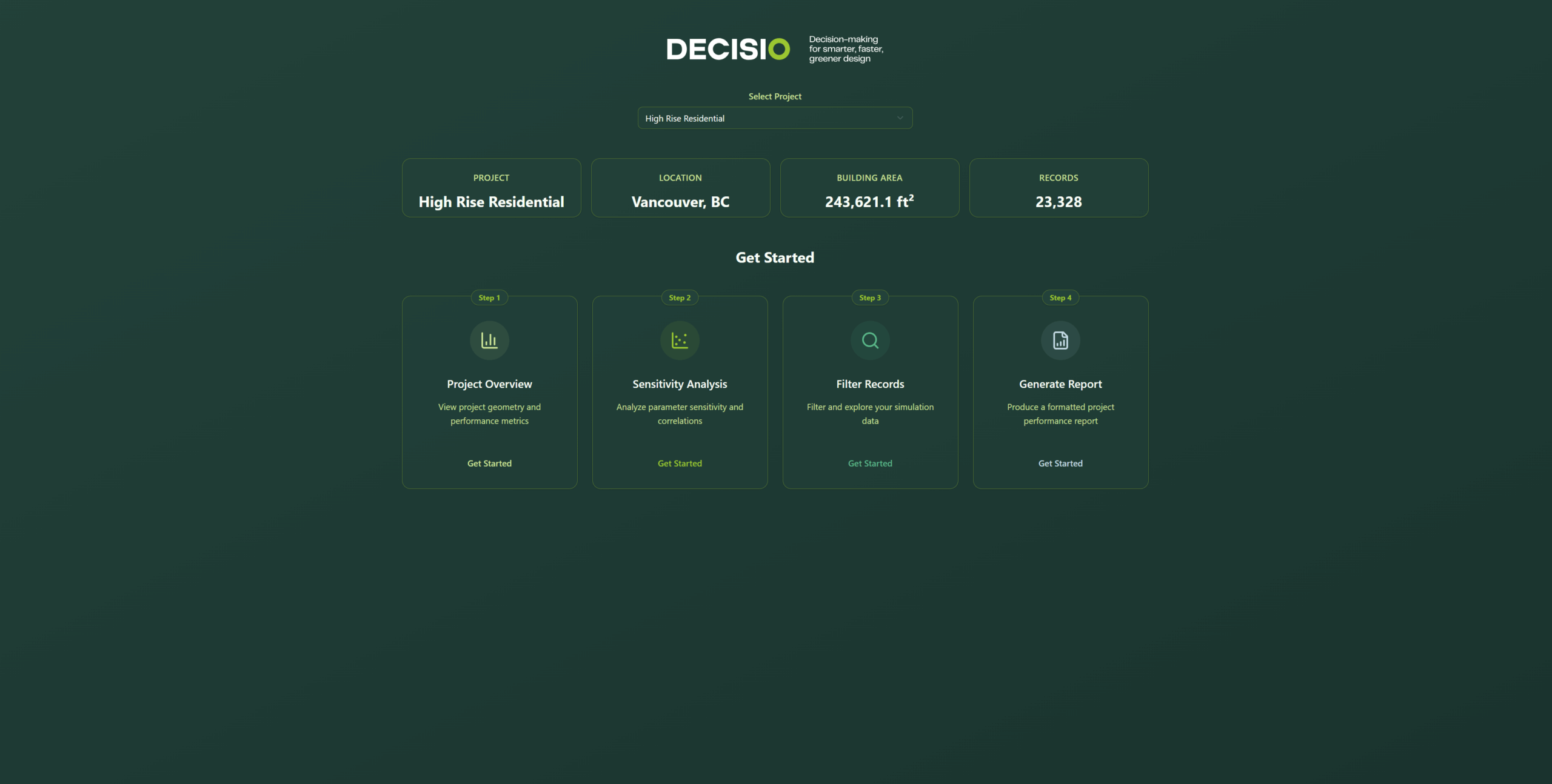 Decisio – Buildings energy modelling - CIMA+